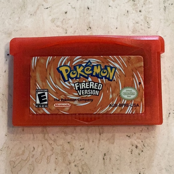 Pokemon | Video Games & Consoles | Pokemon Fire Red Version Gameboy ...